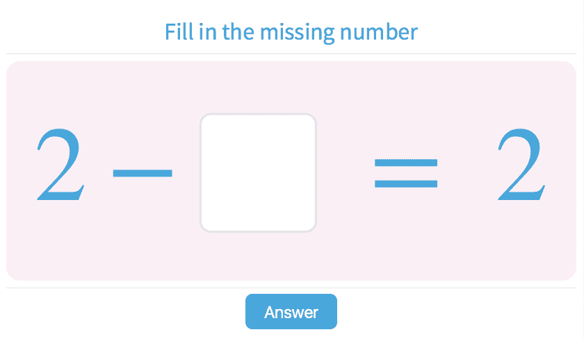 Subtraction - Practice with Math Games